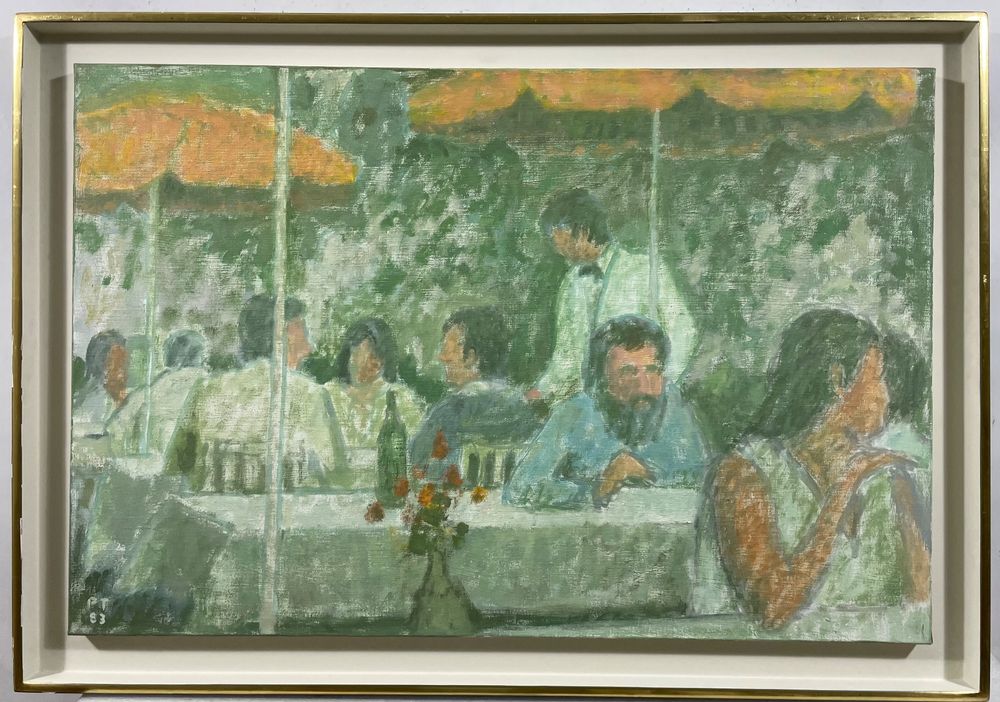 Peter Thalmann (1926-2008) grosses Gemälde | Acheter sur Ricardo