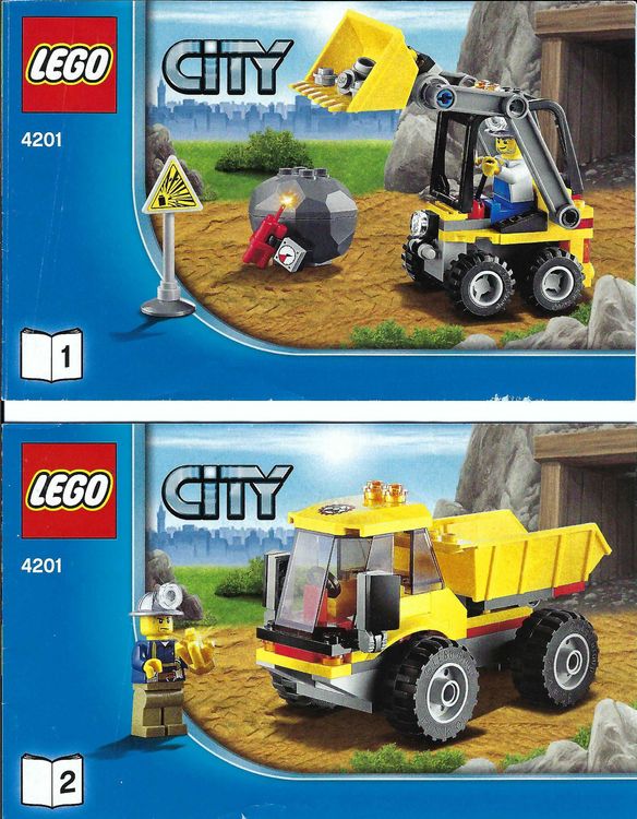 LEGO® 4201 City - Bagger und Kipplaster | Kaufen auf Ricardo
