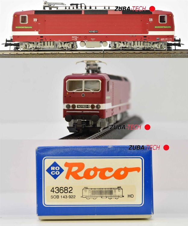 Roco 43682 E-Lok BR 143 SOB H0 GS Analog (Gebraucht) in St. Gallen für ...