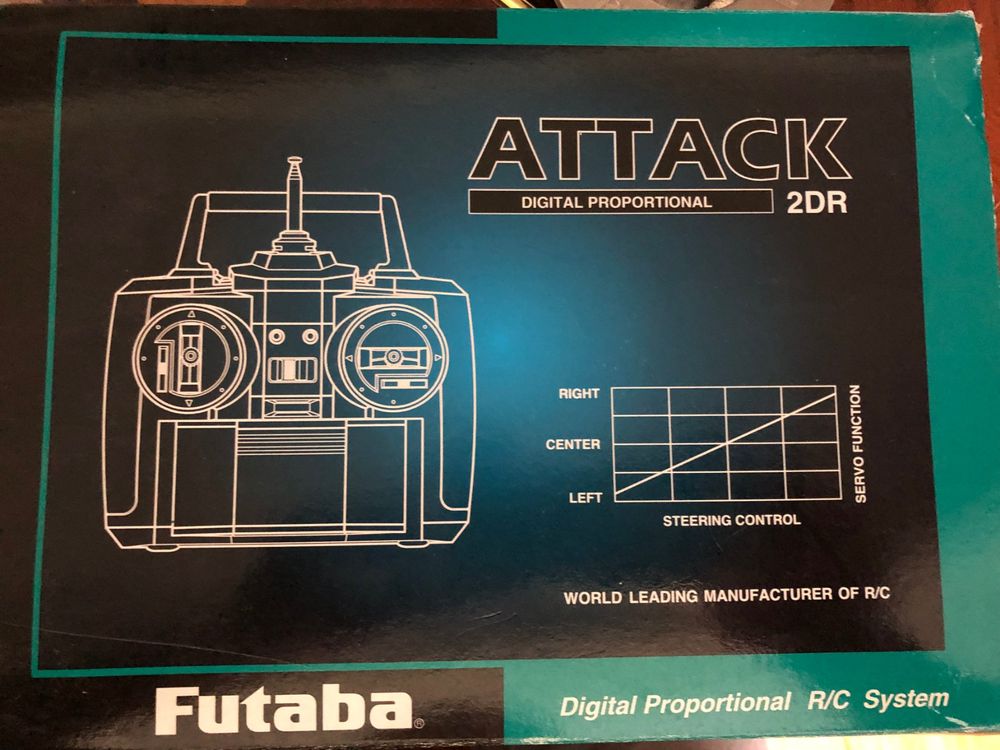 Télécommande Futaba ATTACK 2DR (Neu und originalverpackt) in Les Bois ...