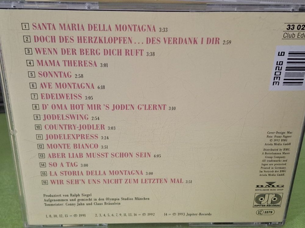CD Angela Wiedl - Meine schoensten Lieder -🎤 (Gebraucht) in Aarberg für ...