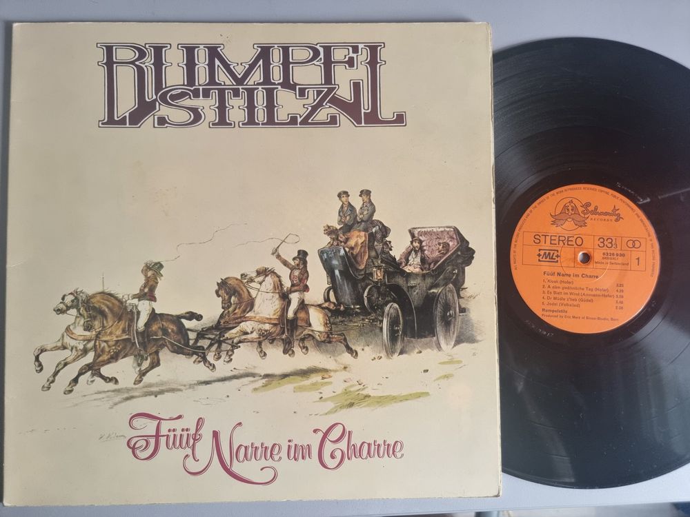 LP Rumpelstilz – Füüf Narre Im Charre (Gebraucht) in Schaffhausen für ...