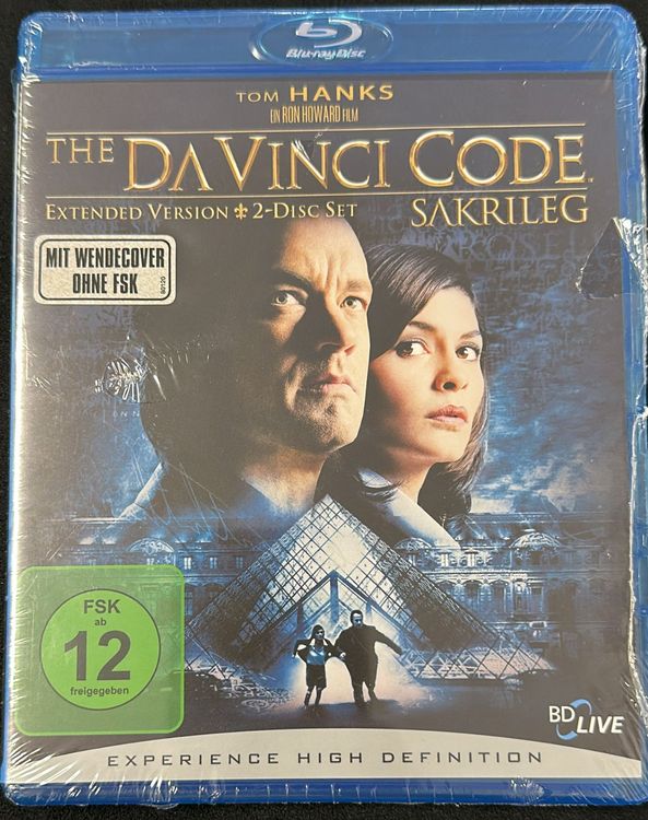 THE DAVINCI CODE EXTENDED VERSION 2 DISC SET SAKRILEG BLURAY | Kaufen auf Ricardo
