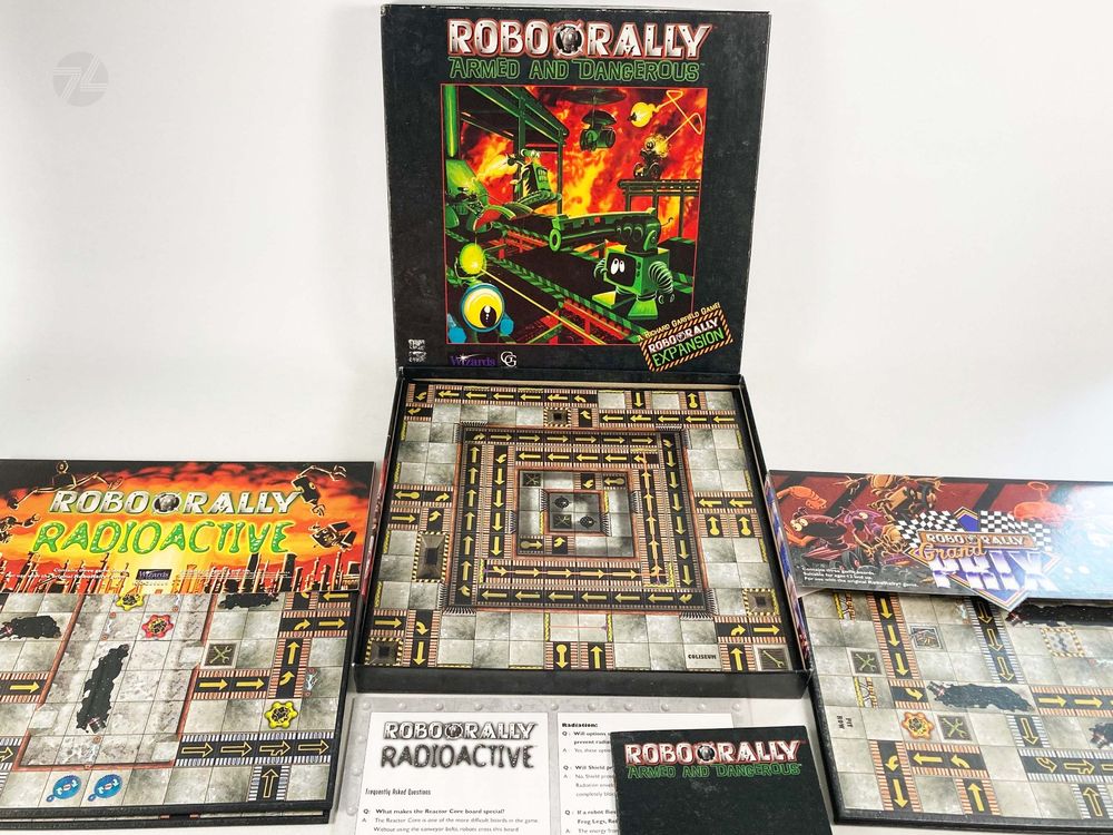 ROBO RALLY Board Games Spielfelder Expansion Erweiterung 12x (Gebraucht ...
