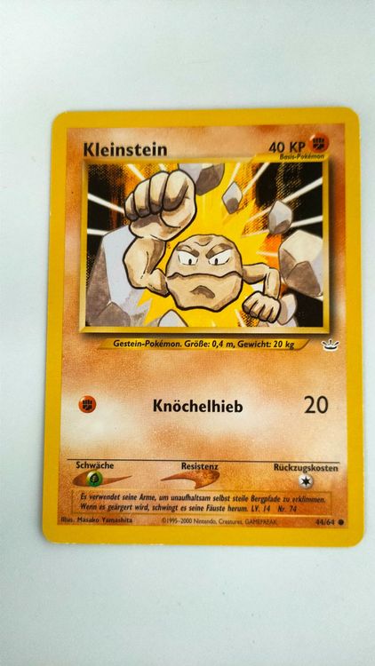 Kleinstein - Pokemon - Neo Revelation | Kaufen auf Ricardo