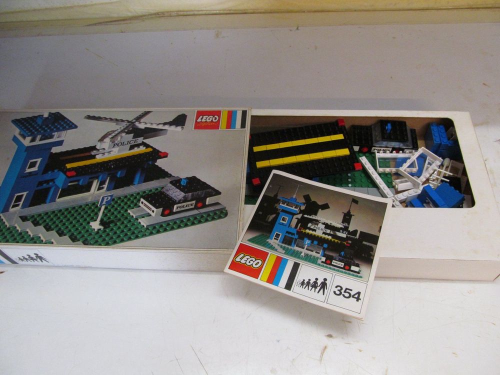LEGO 354 LEGOLAND POLICE - STATION ORIGINAL 1972 (Gebraucht) in ...