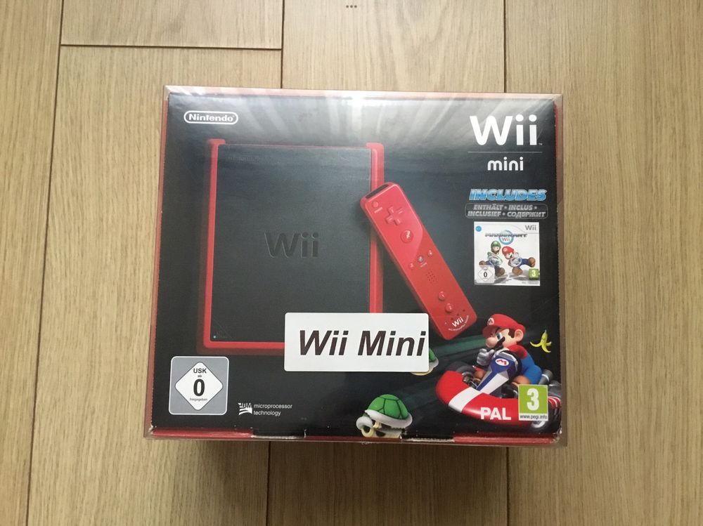 Nintendo Wii Mini Konsole Mario Kart Edition 90% NEU! + PET (Neu (gemäss Beschreibung)) in Basel ...