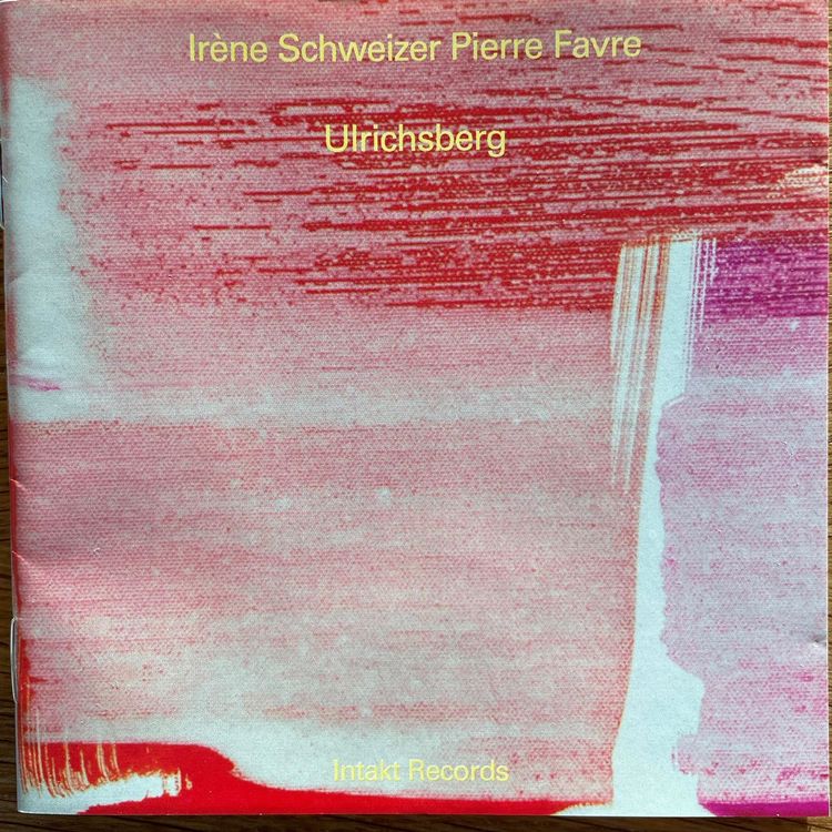 Irène Schweizer · Pierre Favre CD Intakt - 2003 (Gebraucht) in Zug für ...