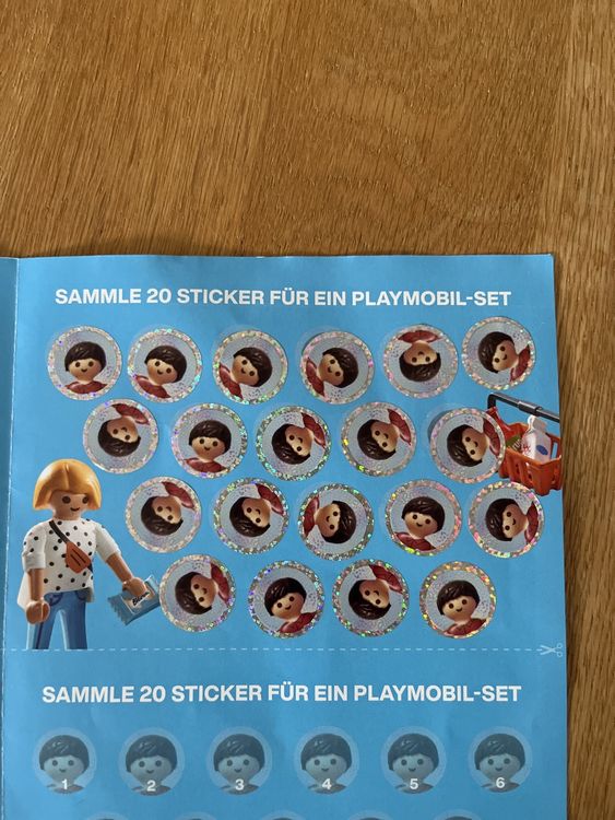 Playmobil Migros Mania 20 Sticker(Volle Karte) (Neu und originalverpackt) in Kerns für CHF 15 ...