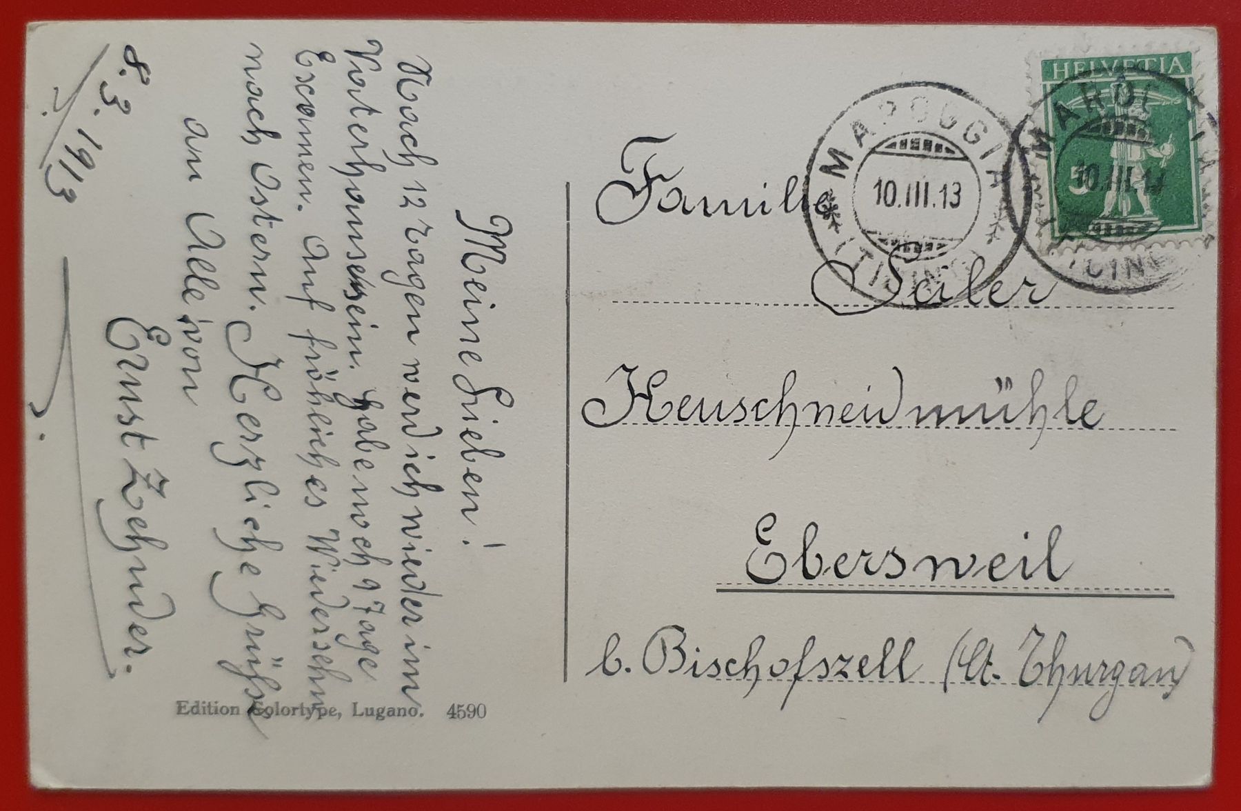 Collegio Don Bosco - Maroggia 1913 (Gebraucht) in Kreuzlingen für CHF ...