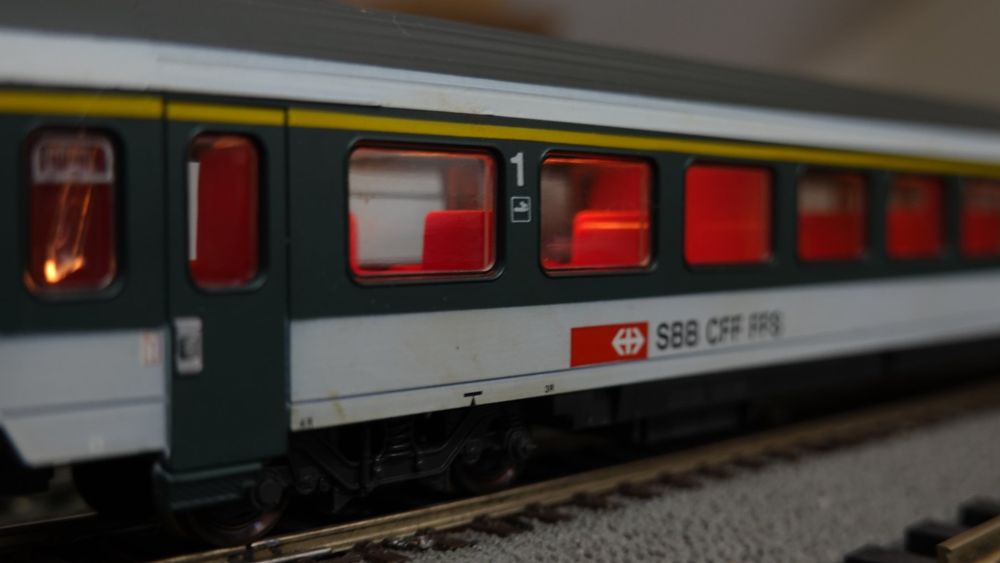 e70 Roco 44227A SBB PersonenWG EW IV 1. Kl / Bastelware 957 (Gebraucht ...