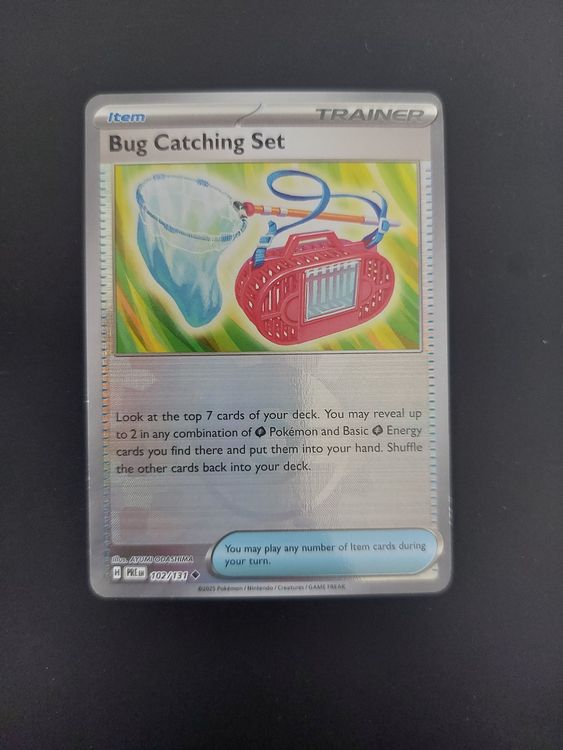 Bug catching set POKEBALL #102 Prismatic Evolutions EN (PRE) (Gebraucht ...