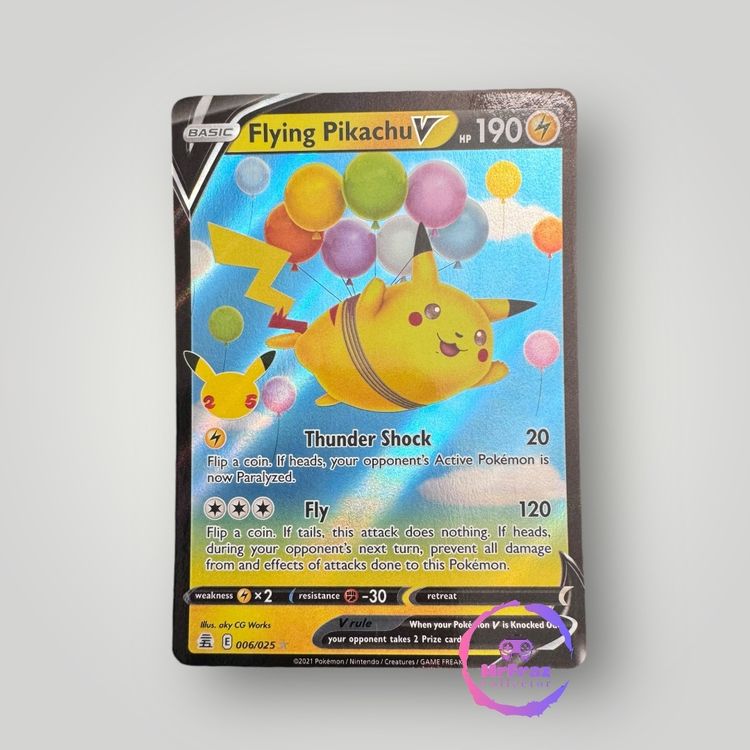 Pokémon Flying Pikachu V #6 / 2021 Celebrations (Gebraucht) in Manno ...