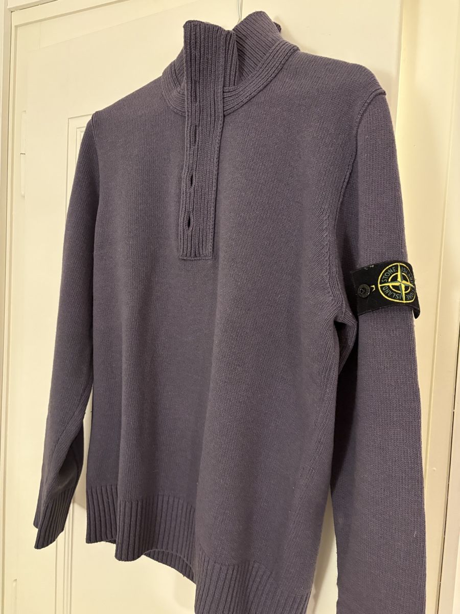 Stone Island wool sweater quarter zip L (Gebraucht) in Genève für CHF ...