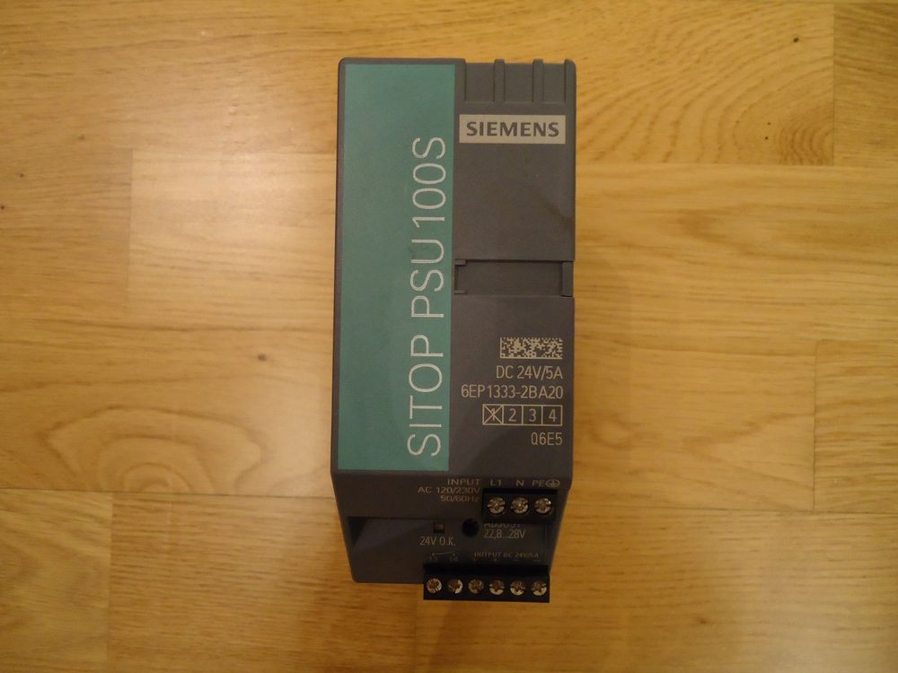 Siemens SITOP PSU100S Netzgerät 24V DC 5A (Gebraucht) in Emmenbrücke ...