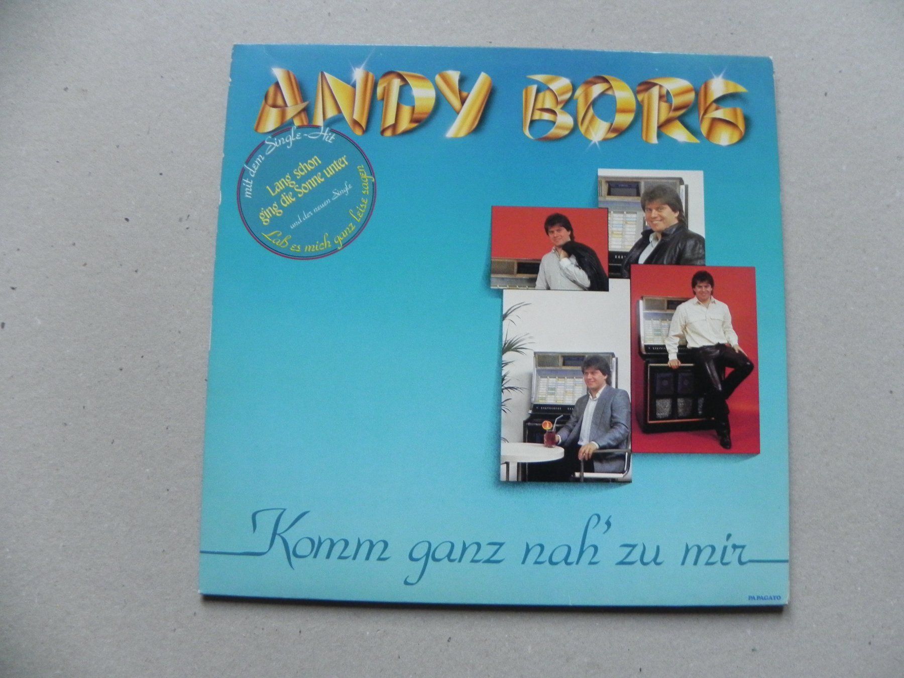 LP Deutschland Schlager Sänger Andy Borg 1985 Komm ganz ... (Gebraucht ...