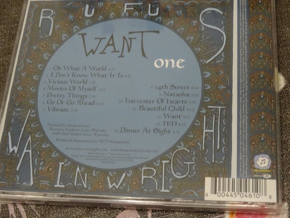 Rufus Wainwright - Want One CD (Gebraucht) in Olten für CHF 3 – mit ...