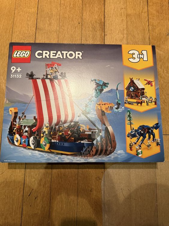 LEGO Creator 31132 Wikingerschiff 3in1 - Neuwertig! (Neu und ...