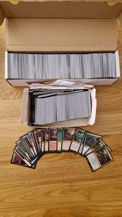 Magic the Gathering: 1500+ Cards Collection (mit Liste) (Gebraucht) in ...