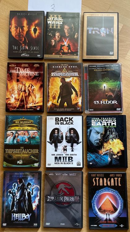 Bild 3. 12 DVD (siehe Fotos) Diverse Titel, (Gebraucht) in Wädenswil ...