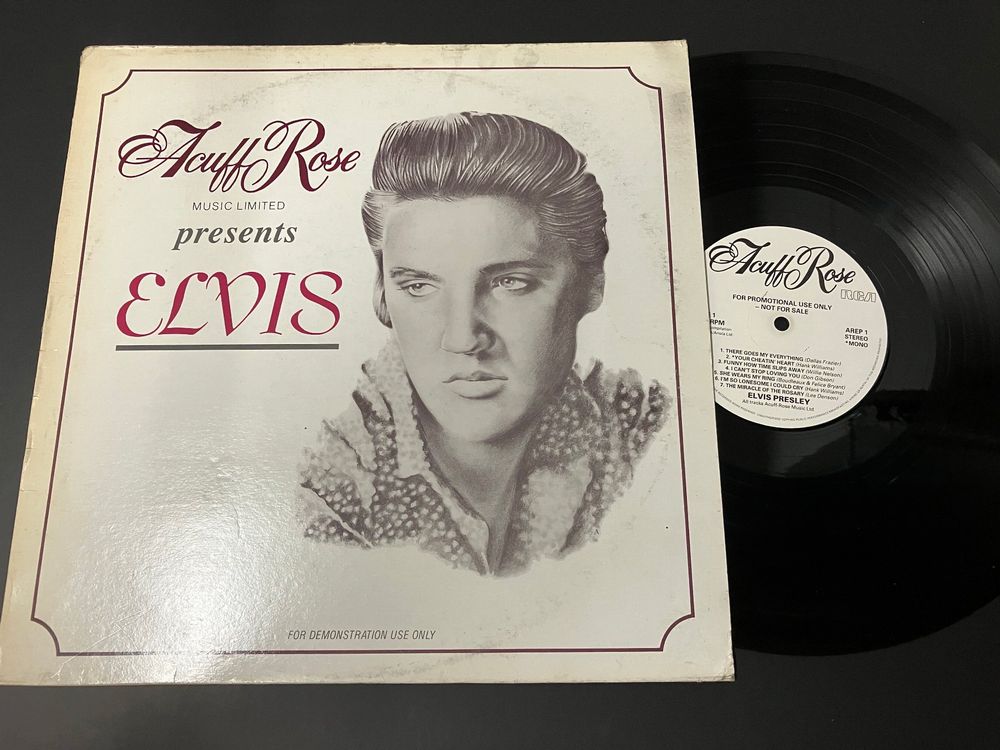Elvis Presley / LP Acuff Rose / UK Promo (Gebraucht) in Nussbaumen AG ...