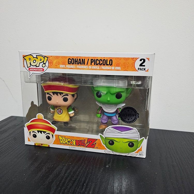 duo pack Funko Pop Dragon ball Z Gohan with Piccolo (Neu und ...