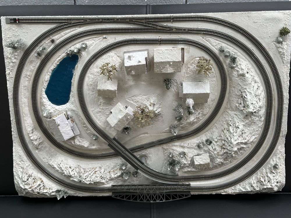 Märklin Spur Z Noch Winter Tessin Anlage mit LED (Gebraucht) in ...