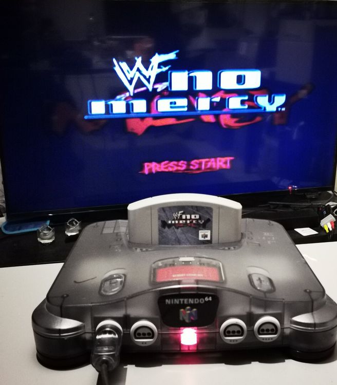 Nintendo 64 WWE Wrestling No Mercy - N64 Getestet Authentic (Gebraucht ...