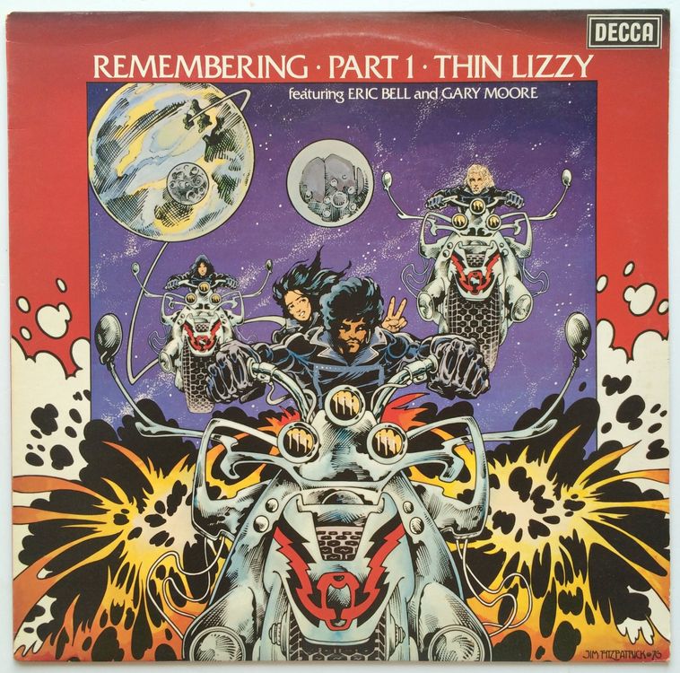 THIN LIZZY FEATURING ERIC BELL & GARY MOORE - REMEMBERING PA | Acheter ...