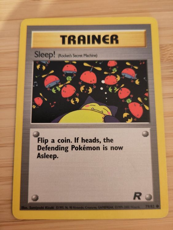 Team Rocket Sleep 79/82 - EN (Gebraucht) in Bern für CHF 1.5 – mit ...