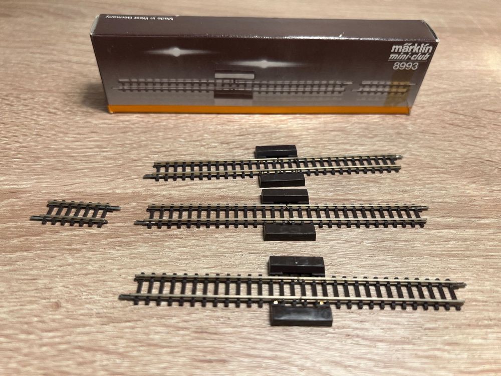 Märklin 8993 kehrschleifengarnitur Z NEU (Neu und originalverpackt) in ...