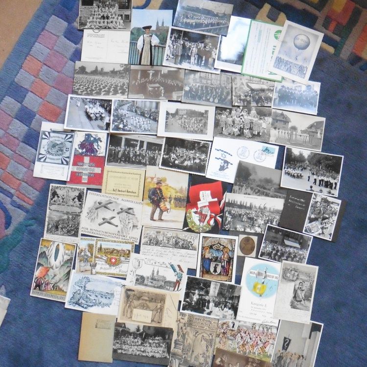 Basel,50 Lithos/Fotos/Lichtdrucke/Künstl.,Anlässe,Feste,Leut (Gebraucht ...