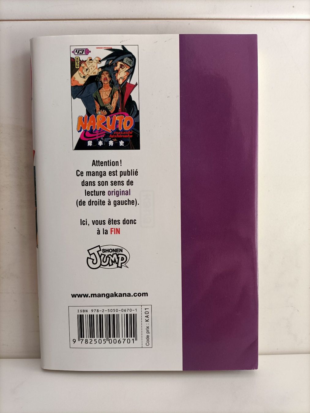 BD Manga Naruto -43- / Masashi Kishimoto / Kana 2009 (D'occasion) à ...