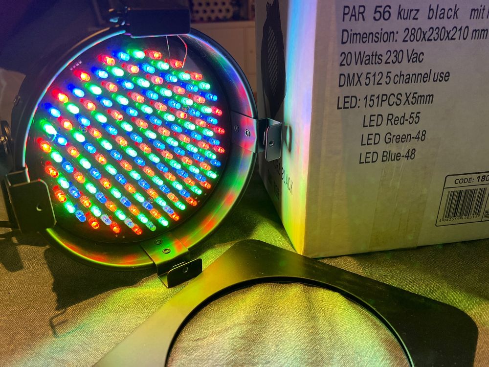 Varytec PAR 56 LED Ab 1.- (Gerät K.49) | Kaufen auf Ricardo