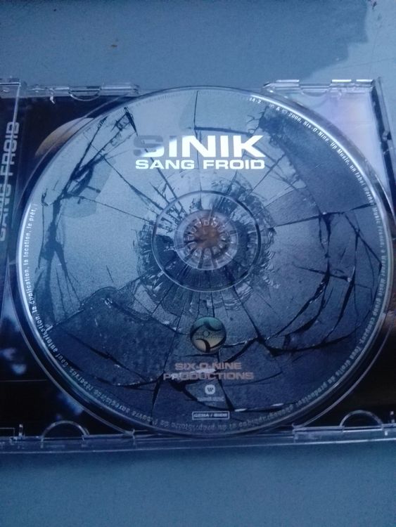 Sinik - Sang froid ©'2006 | Kaufen auf Ricardo