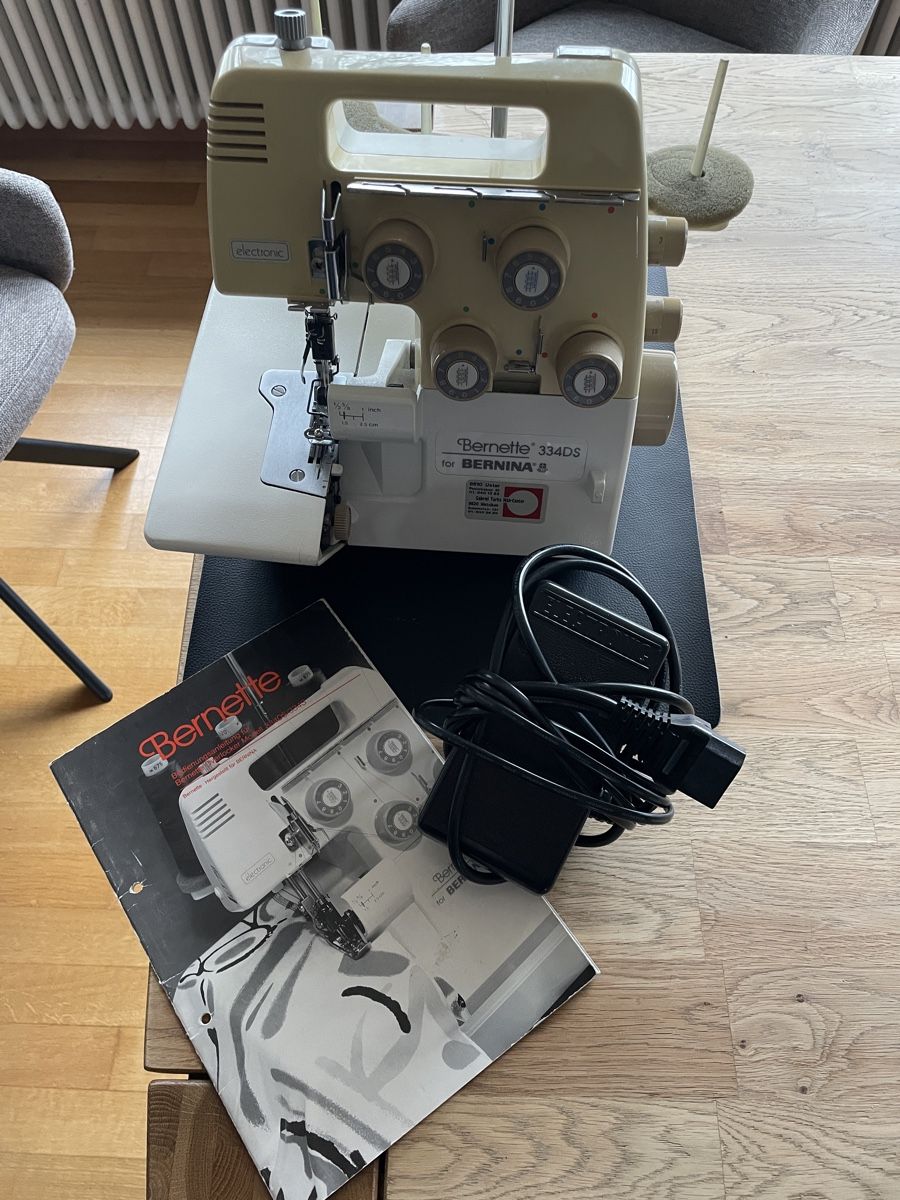 Bernette 334DS Overlock Nähmaschine, Top Zustand! (Gebraucht) in ...