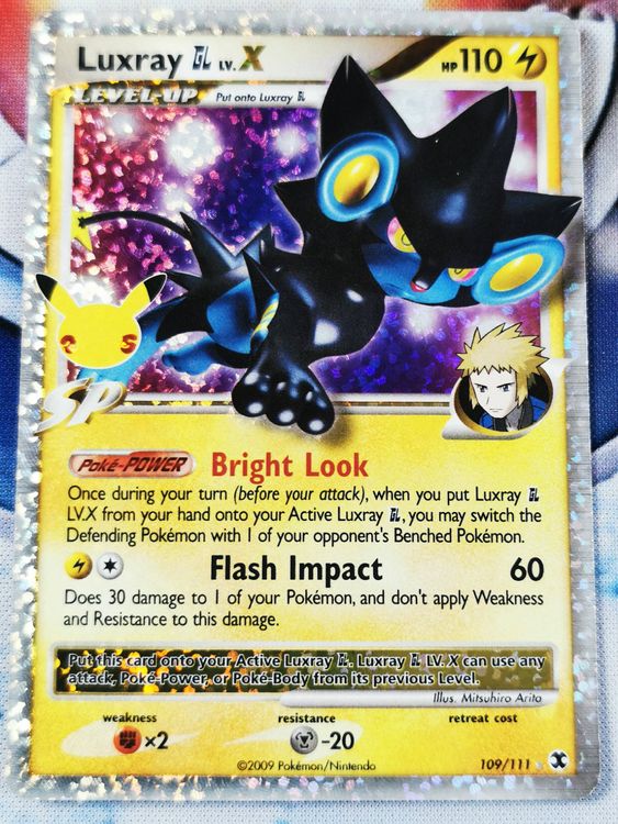 Pokemon Luxray GL LV.X 109/111 Celebrations EN | Kaufen auf Ricardo