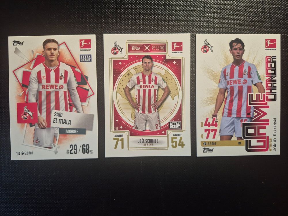 1 FC Köln Topps Match Attax 2025/26 (Gebraucht) in Treiten für CHF 3 ...