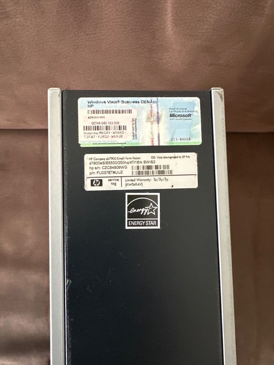 HP Compaq dc7900 Small Factor | Kaufen auf Ricardo