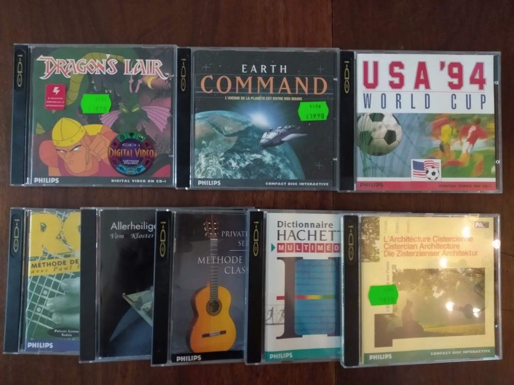 8x Jeux Philips CD-i (Dragon's lair,...) | Kaufen auf Ricardo