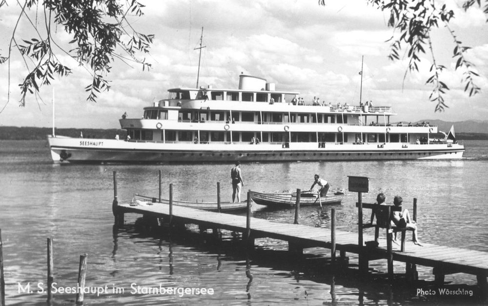 MS Seeshaupt, Fahrgastschiff, Starnberger See | Kaufen auf Ricardo