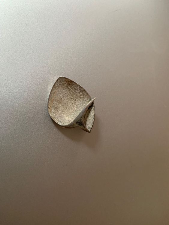 Brosche modern/abstrakt blatt | Kaufen auf Ricardo