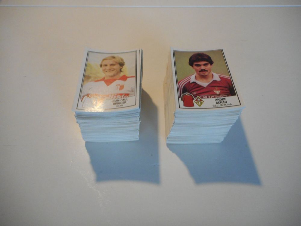 Panini Album Sticker Football 1982/82 etwa 381 Sticker (Gebraucht) in ...