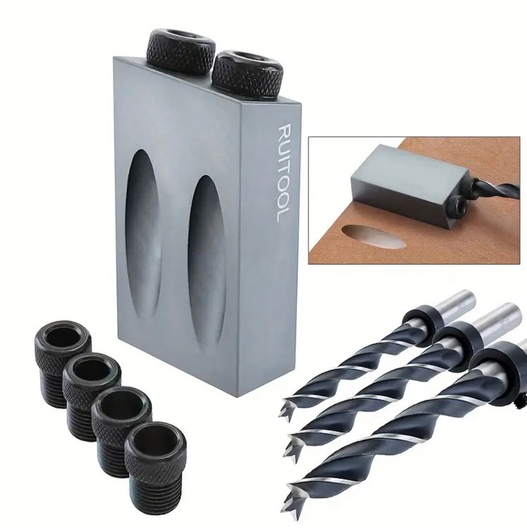 Taschenlochbohrlehre-Set Undercover Jig von RUITOOL 6/8/10mm | Kaufen ...