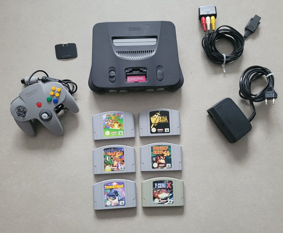 Nintendo 64 / N64 mit Top Games (PAL) | Kaufen auf Ricardo