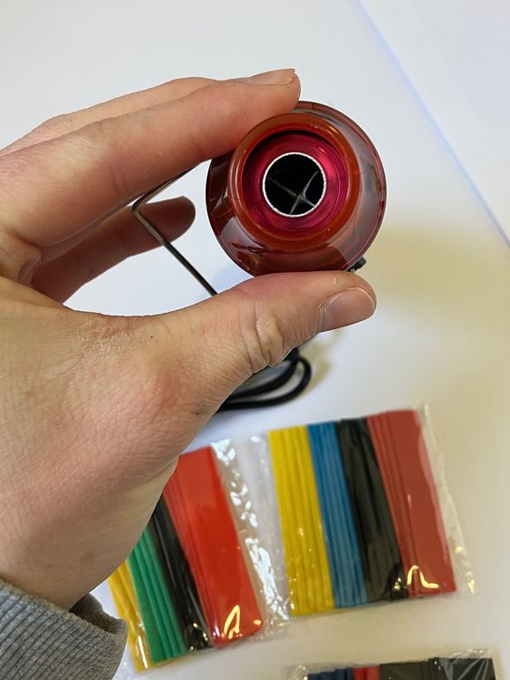 Schrumpfschlauch Set mit Heissluftfön | Kaufen auf Ricardo