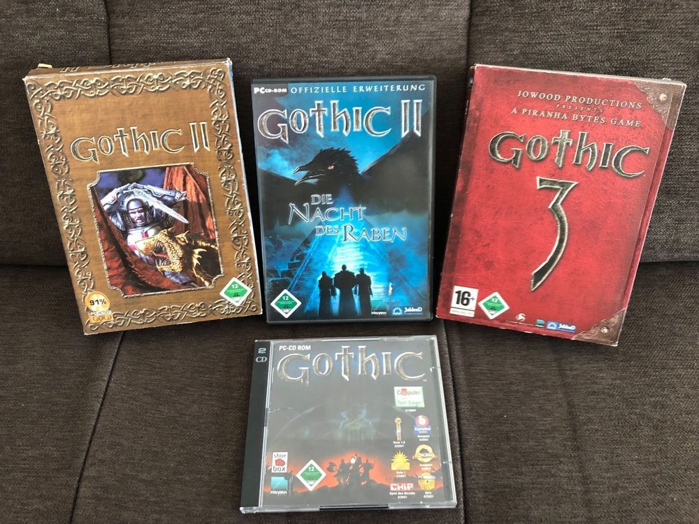 Gothic 1, 2, 3 Big Box (PC) (Gebraucht) in Weinfelden für CHF 80 – mit ...