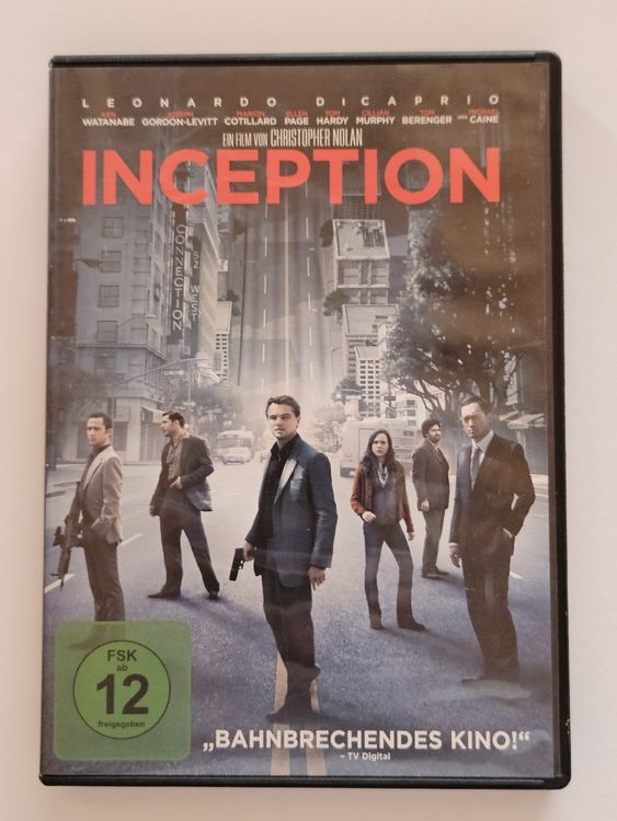 INCEPTION / DVD #WT18 (Gebraucht) in Oberdorf BL für CHF 1.9 – mit Lieferung auf Ricardo kaufen