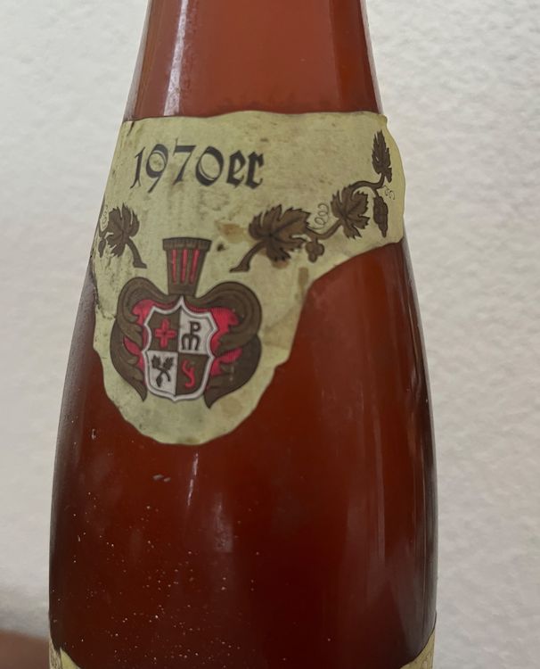 Wein : Rheinhessen Oppenheimer Krötenbrunnen 1970 (Gebraucht) in Stetten AG für CHF 20 – nur ...