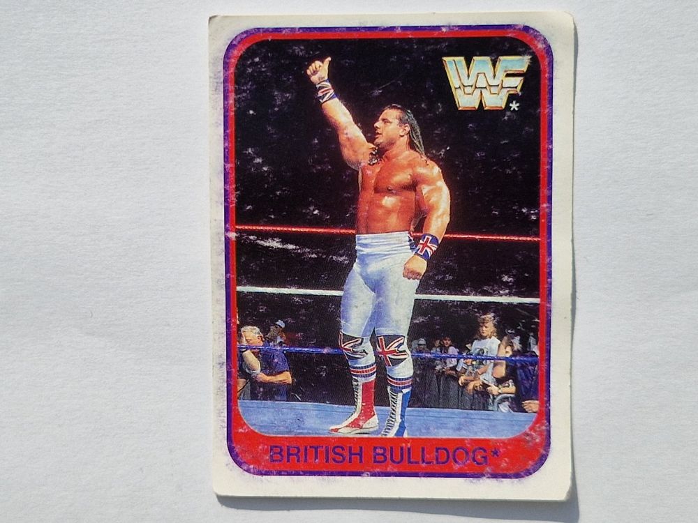 World Wrestling British Bulldog Trading Cards vom 1991 (Gebraucht) in ...